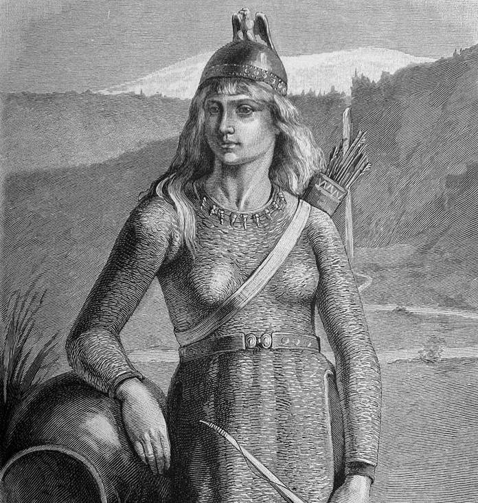 Skadi, the goddess who started off marriage on the wrong foot