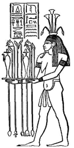 Hapi: god of the Nile River, fertility, and abundance